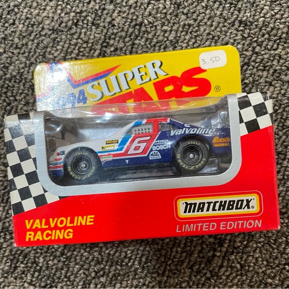 Toys | Matchbox 1994 Super Star Series 6 Valvolineracing Car | Poshmark